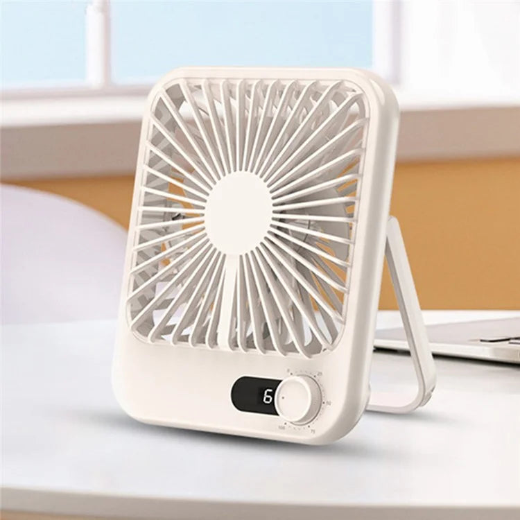 SK-101 USB Powered Silent Fan 100 Wind Speeds Mini Summer Desktop Fan ...