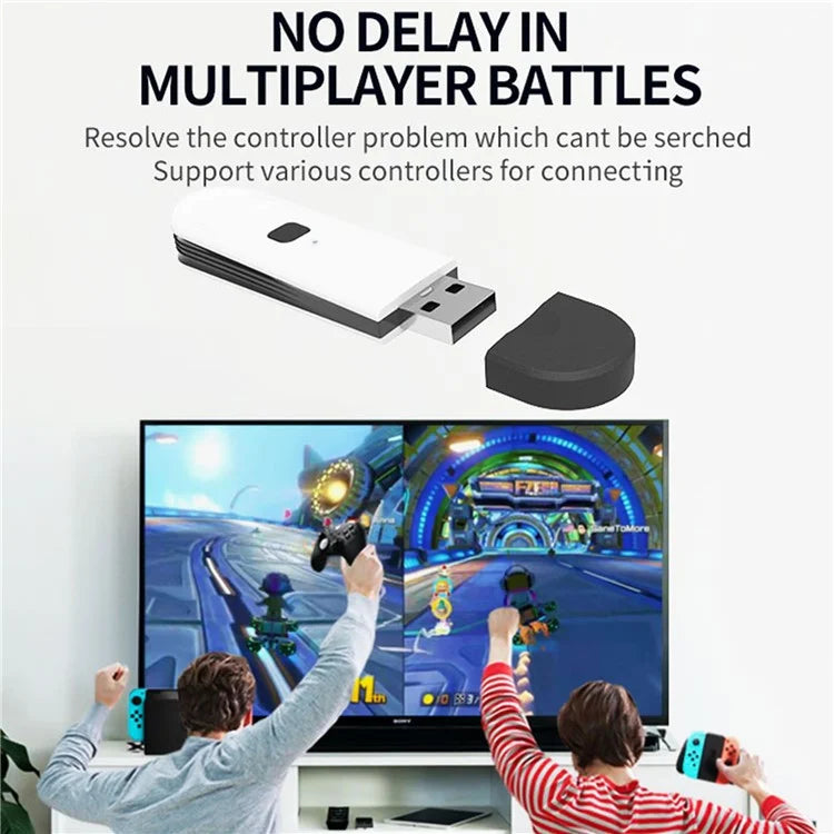 TOPWOLF HS-SW470 Game Controller Adapter Bluetooth Gamepad Converter ...